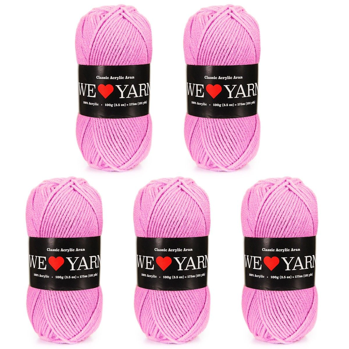 Classic Acrylic Aran Color Pack – Hobbii